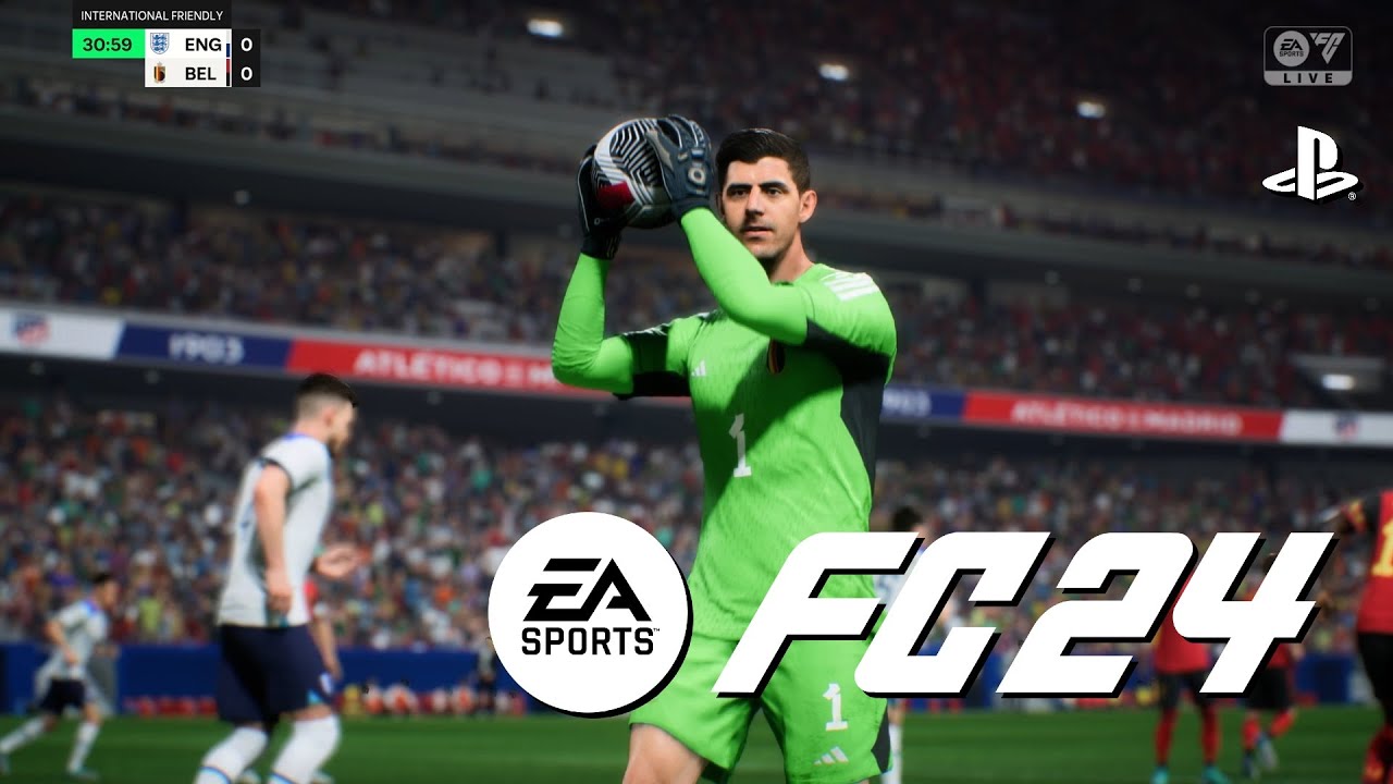 FC24 - England vs Belgium | International | PS5™ Gameplay - YouTube