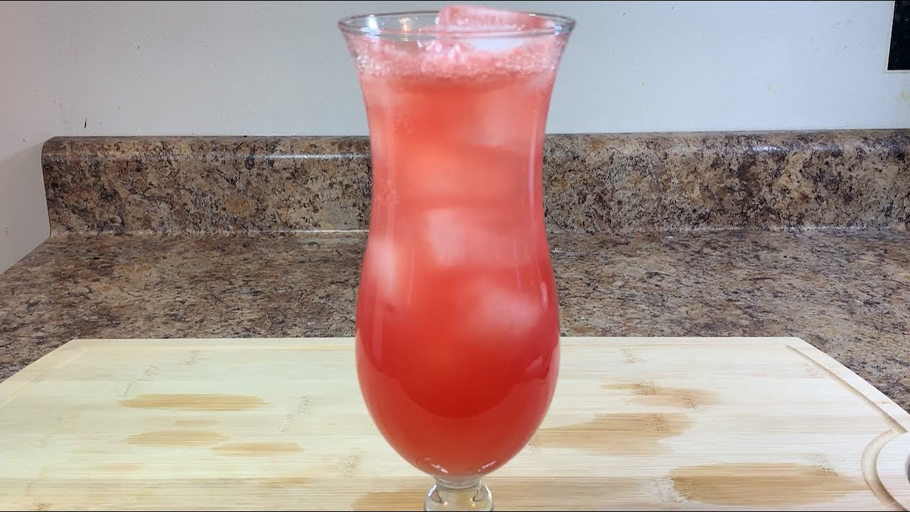 watermelon punch, easiest recipes for summer - YouTube