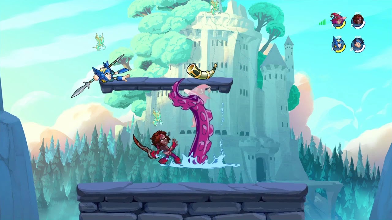 Brawhalla ranked 2v2 - YouTube