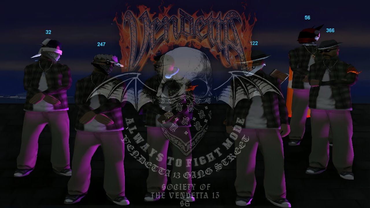 KONFERENSI VENDETTA 13 STREET GANGS | GTA SA ROLEPLAY - YouTube