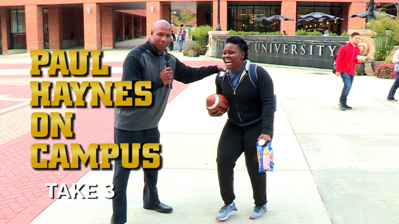 On Campus with Paul Haynes Take 3 - YouTube