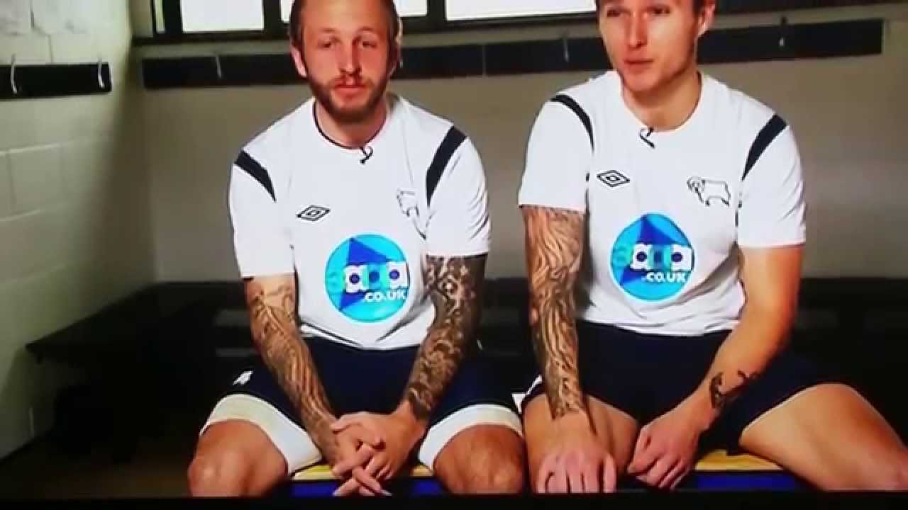 Derby county Soccer Am Team Mates - YouTube