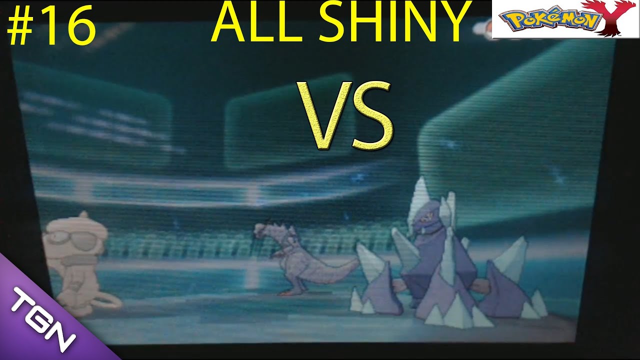 ALL SHINY Rotation Battle Pokémon X & Y WiFi Battle commentary With T U ...