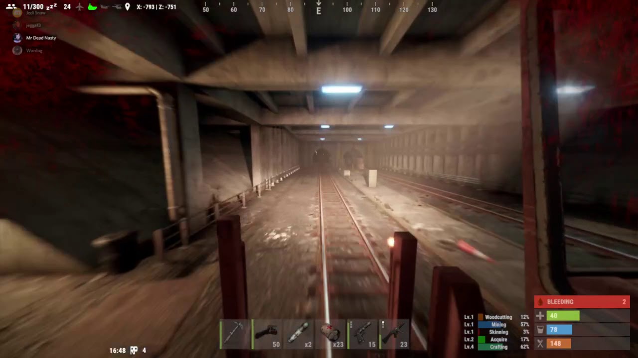 Rust Train on RustPlay PVP server - YouTube