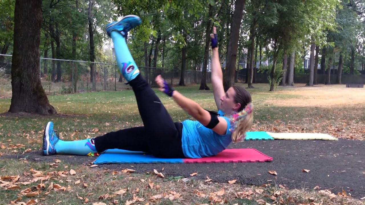 sea star crunches - YouTube