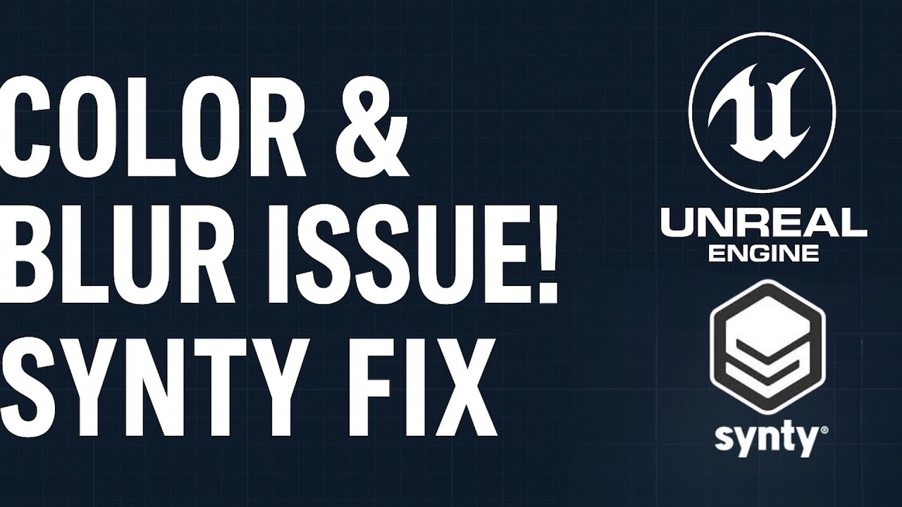 Synty Colormap Unreal Engine'de Farklı Görünüyor? Renk ve Blur Fix ...