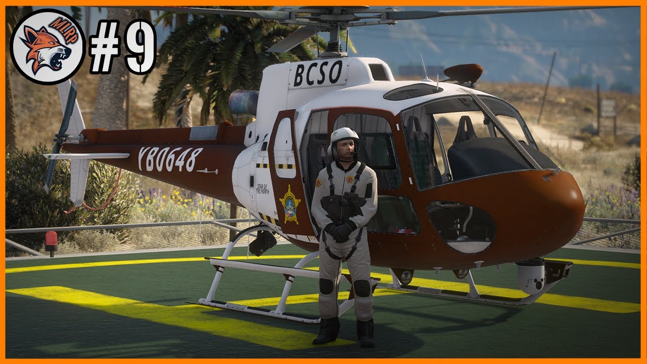 GTA 5 FiveM | Major League Roleplay Part #9 | Sheriff Helicopter ...