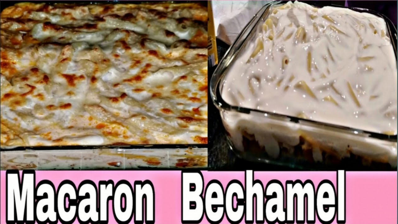 How to make macaron Bechamel - YouTube