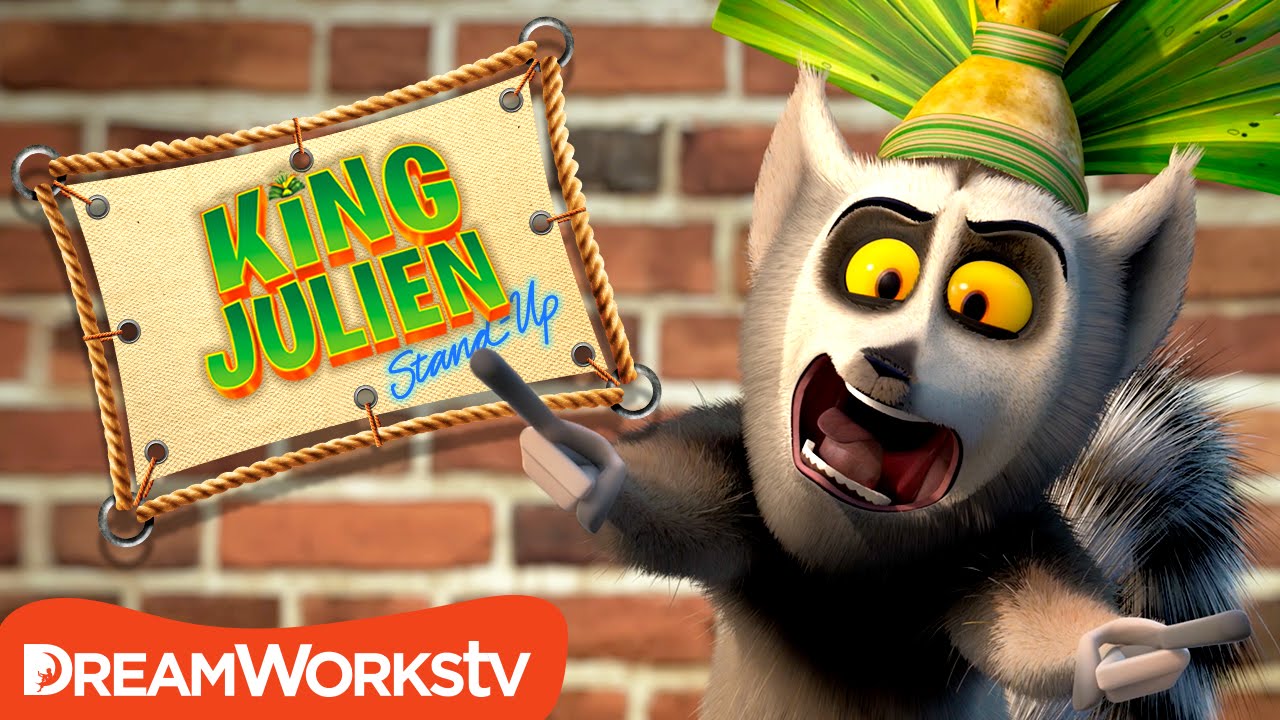 Selfie Master | KING JULIEN STAND UP - YouTube