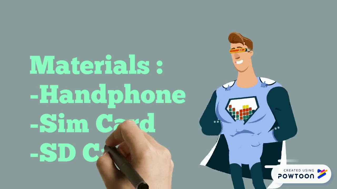 Text Procedure How to use a handphone by Evan - YouTube