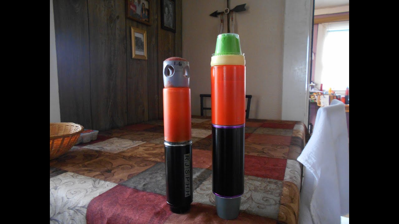 50mm airsoft mortar - YouTube