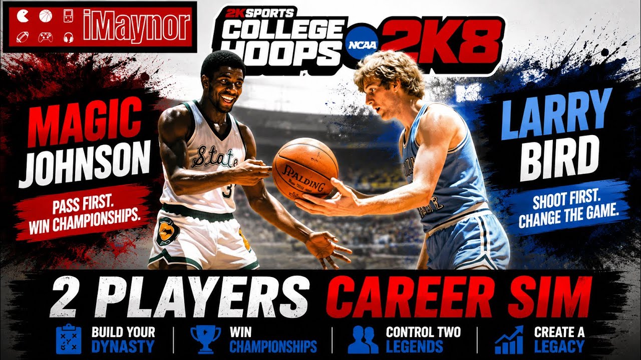 I put Magic Johnson and Larry Bird back in college and simulated their ...