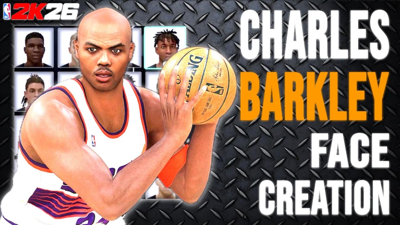 The BEST Charles Barkley Face Creation In NBA 2K26! - YouTube