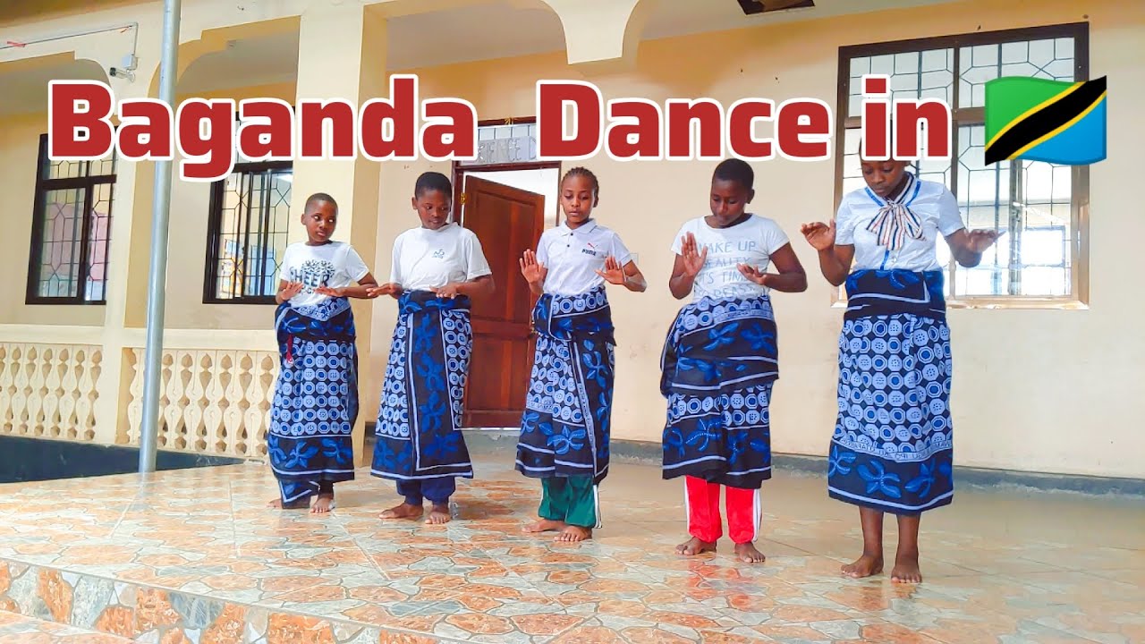 TANZANIAN KIDS DANCING UGANDAN TRADITIONAL DANCE CALLED BAGANDA!🇹🇿🇹🇿🇺🇬 ...