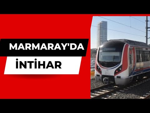 Marmaray Yenikapı istasyonunda bir kişi raylara atlayarak intihar etti !