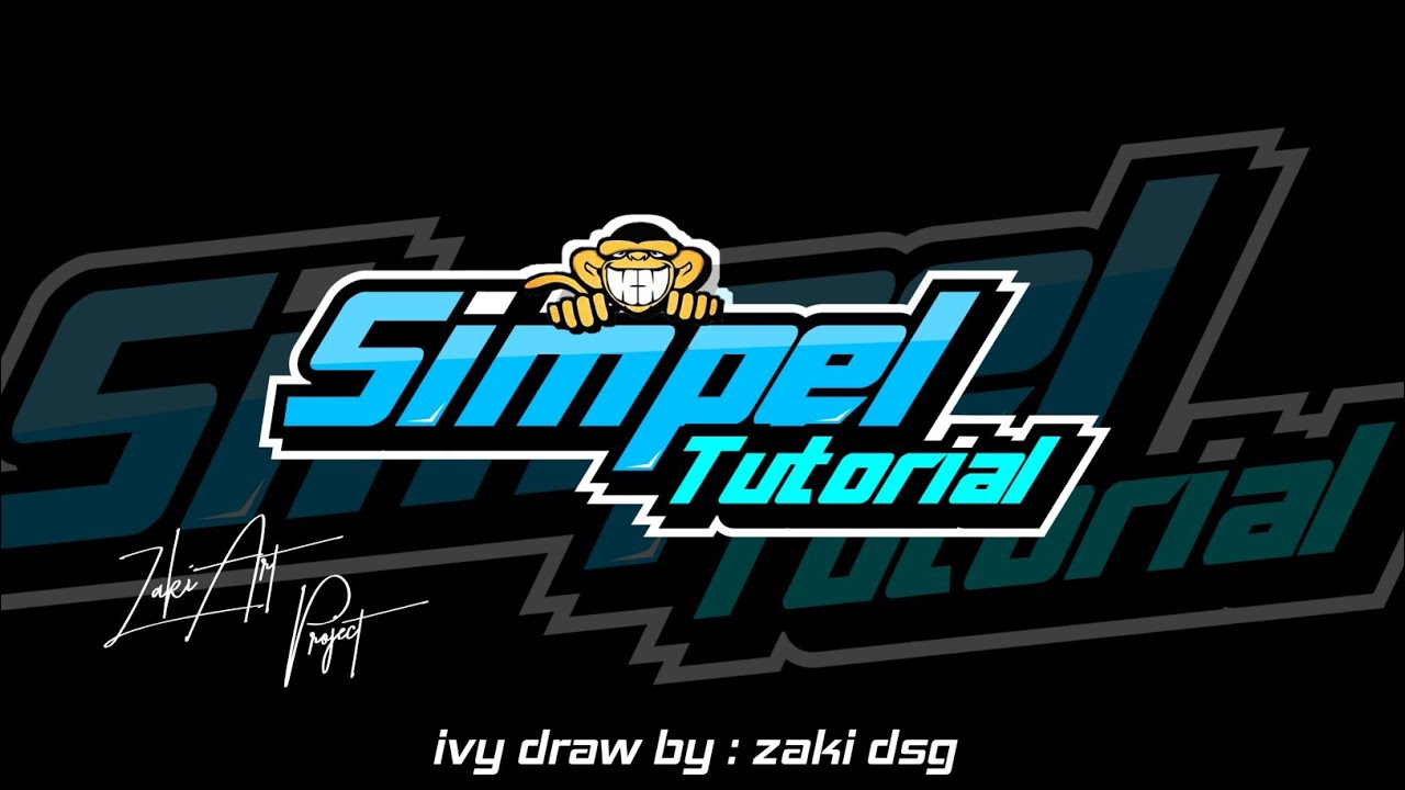 Tutorial Logo Racing Simpel Apk Ivy Draw 100% MUDAH!! - YouTube