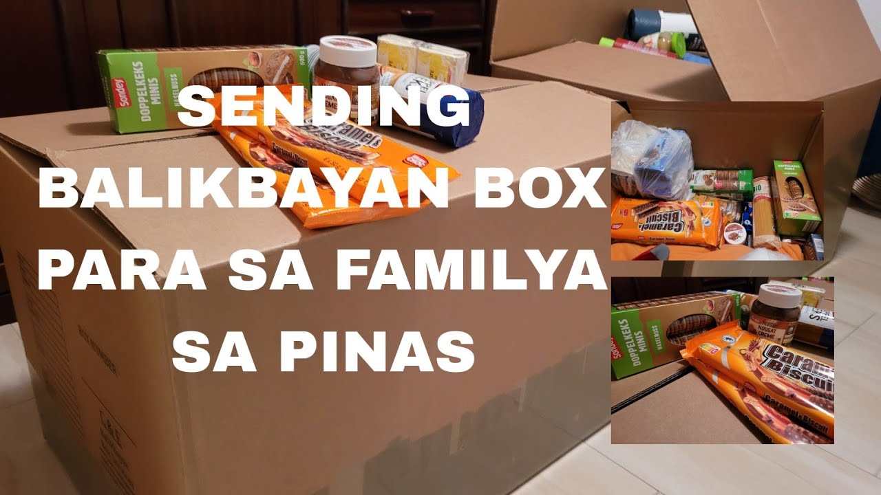 BALIKBAYAN BOX PARA SA FAMILYA SA PINAS.🇩🇪🇵🇭 #pinayingermany # ...