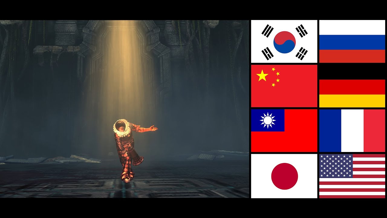 Blade&Soul - Naryu Labyrinth cutscene in Multi-Language - YouTube