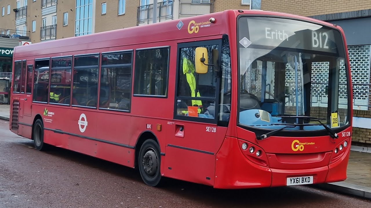 *Decent Ride* Go-Ahead London SE128 YX61BXD Bus Route B12 - YouTube