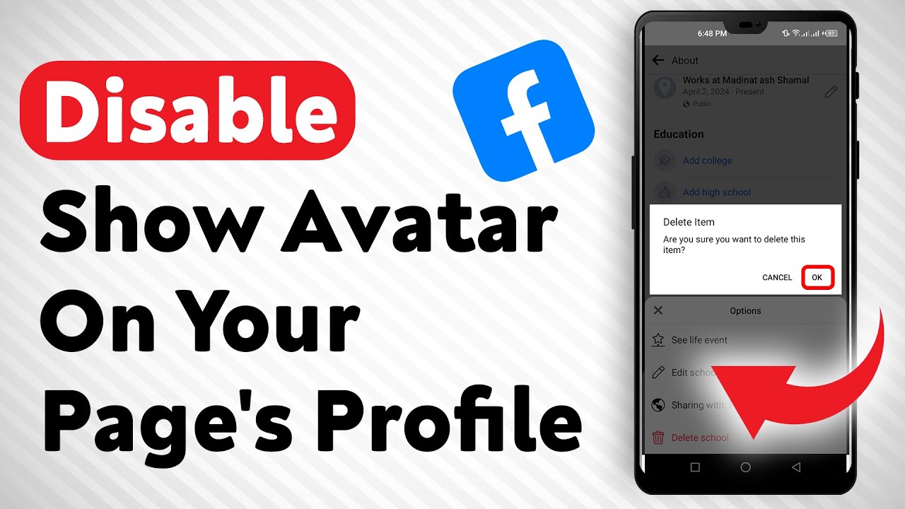 How To Disable Show Avatar On Your Facebook Page's Profile - Full Guide ...