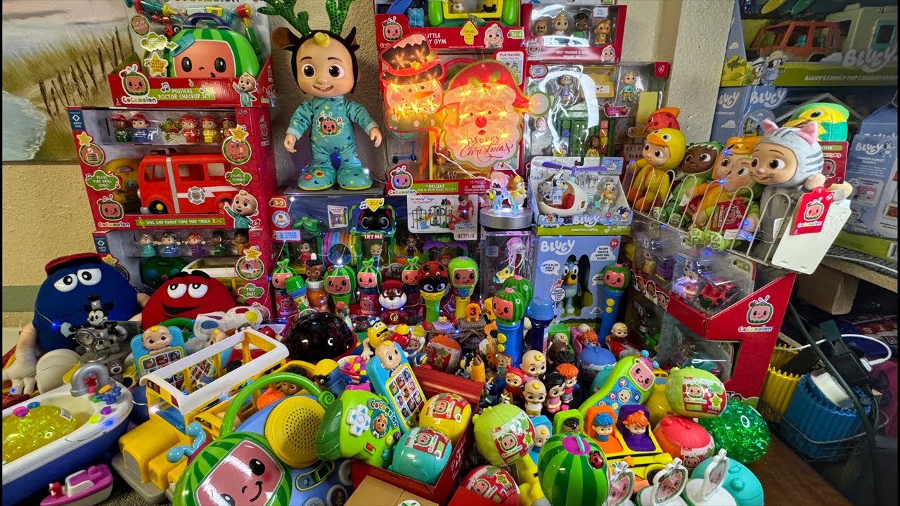 GOOD DAY! CUTE BLUEY & COCOMELON FAMILY TOYS COLLECTIONS @Show Me Gold ...