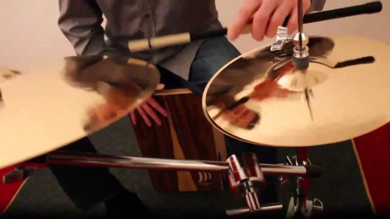 PST8 CAJON CYMBALS DEMO VIDEO - YouTube