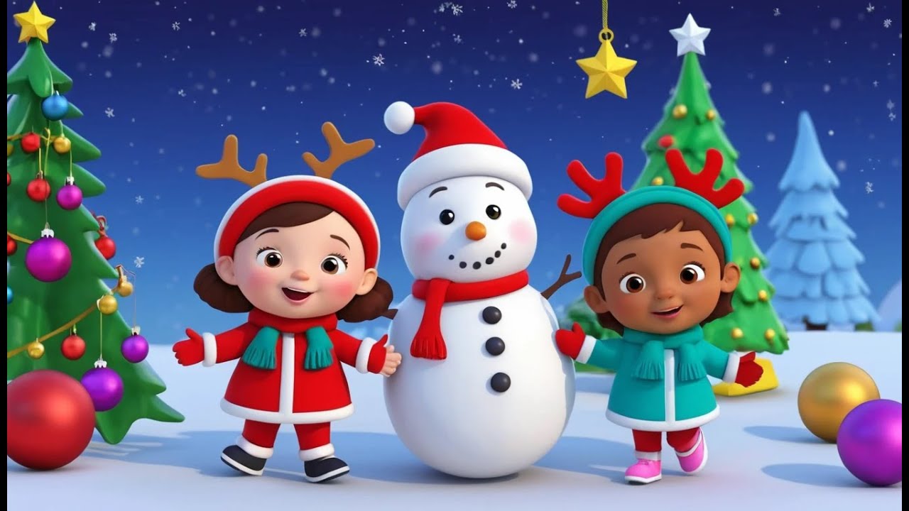 Jingle Bells, Christmas Joy Everywhere 🎄🔔 | 3D Animated Nursery Rhyme ...