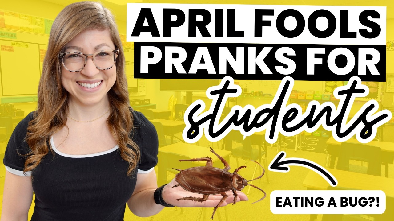 A Day In My Life Teaching 4th Grade | April Fools Day Pranks & Teacher ...
