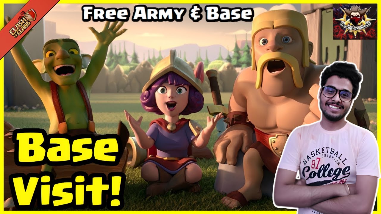 🔴COC LIVE |💥Reacting To Your Bases With Pro Tips, Base Visits, Builder ...
