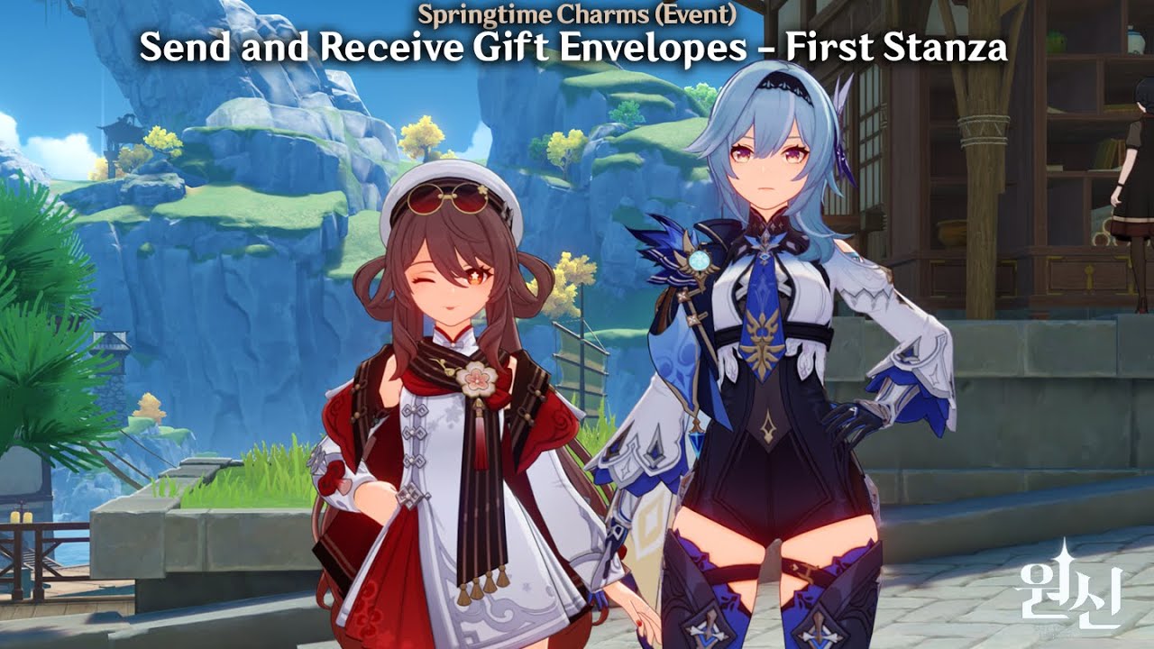 Genshin - Springtime Charms (Event) - Send and Receive Gift Envelopes ...