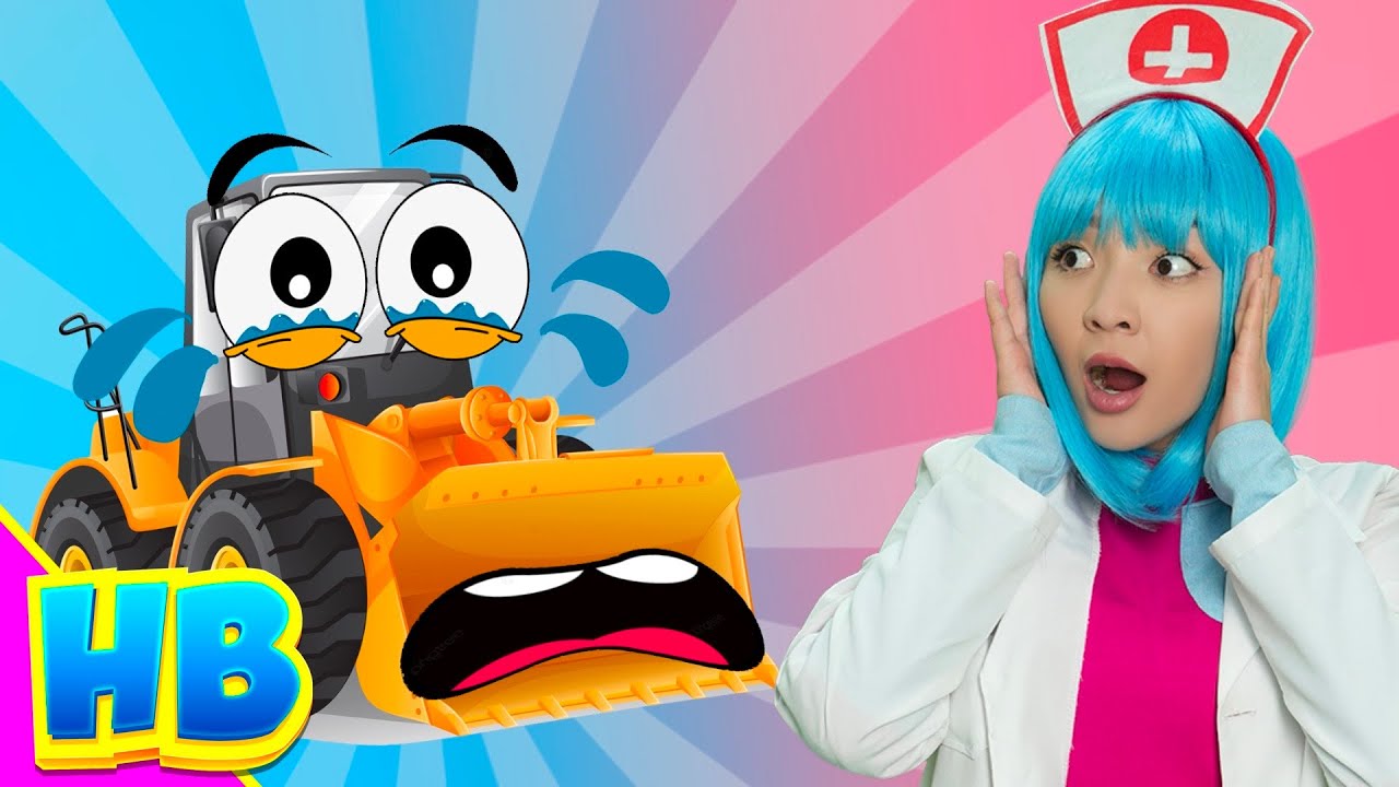 The Boo Boo Cars - Nursery Rhymes | Holla Bolla Kids - YouTube