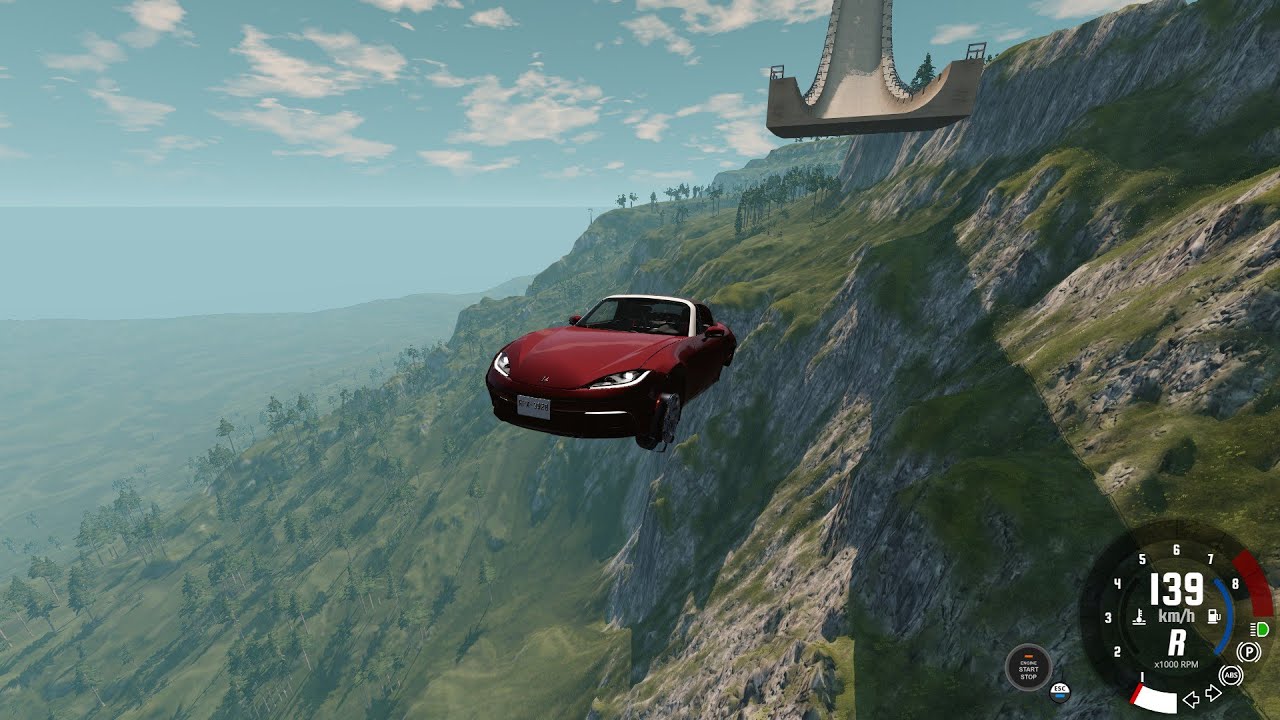 Epic High Speed Car Jumps #174 – BeamNG Drive | Beto Gamer Simulador ...