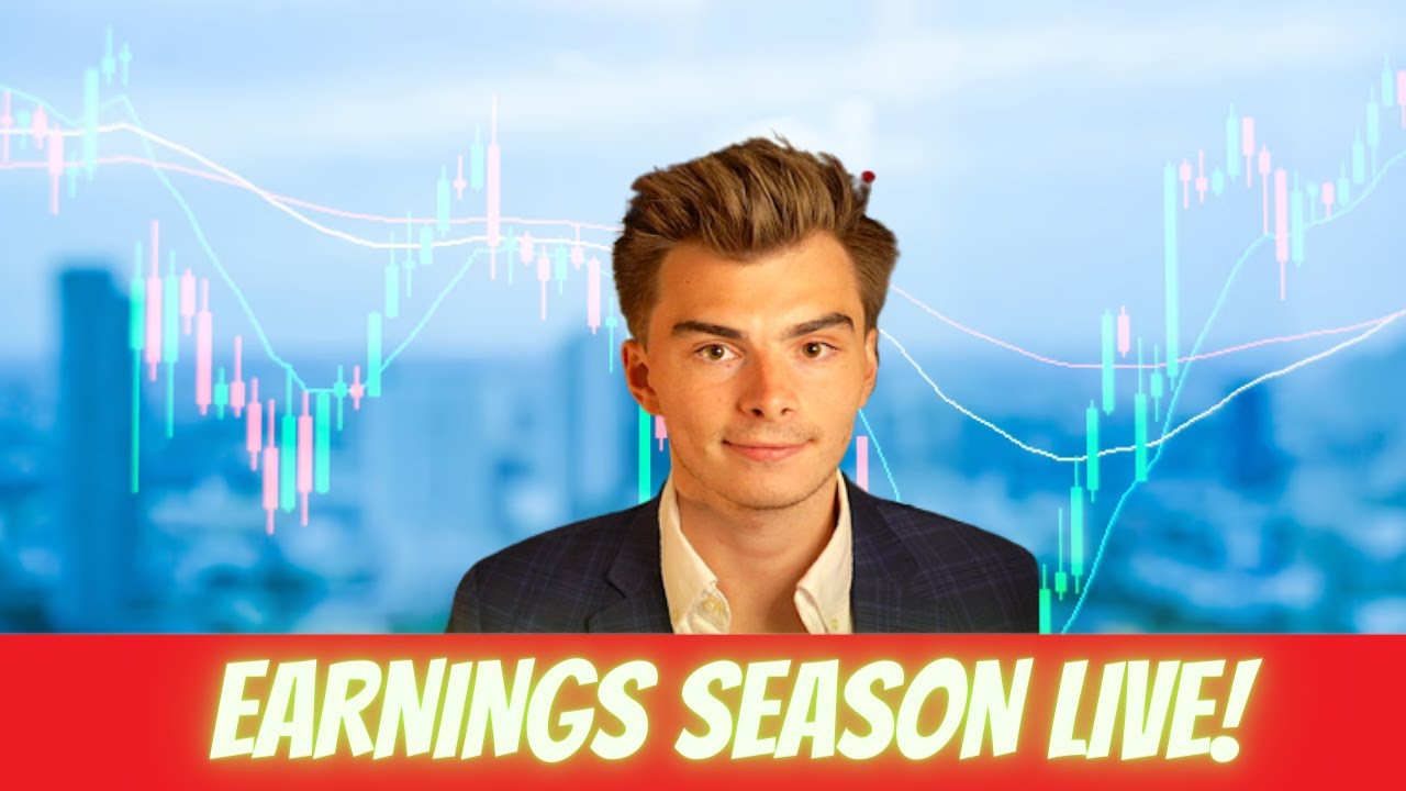 EARNINGS SEASON LIVE! - Market Open With Short The Vix - YouTube