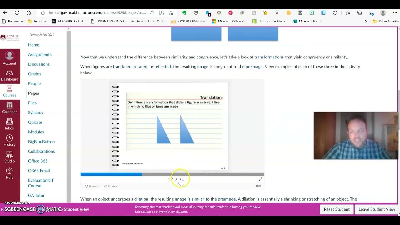 Canvas Course Navigation - YouTube