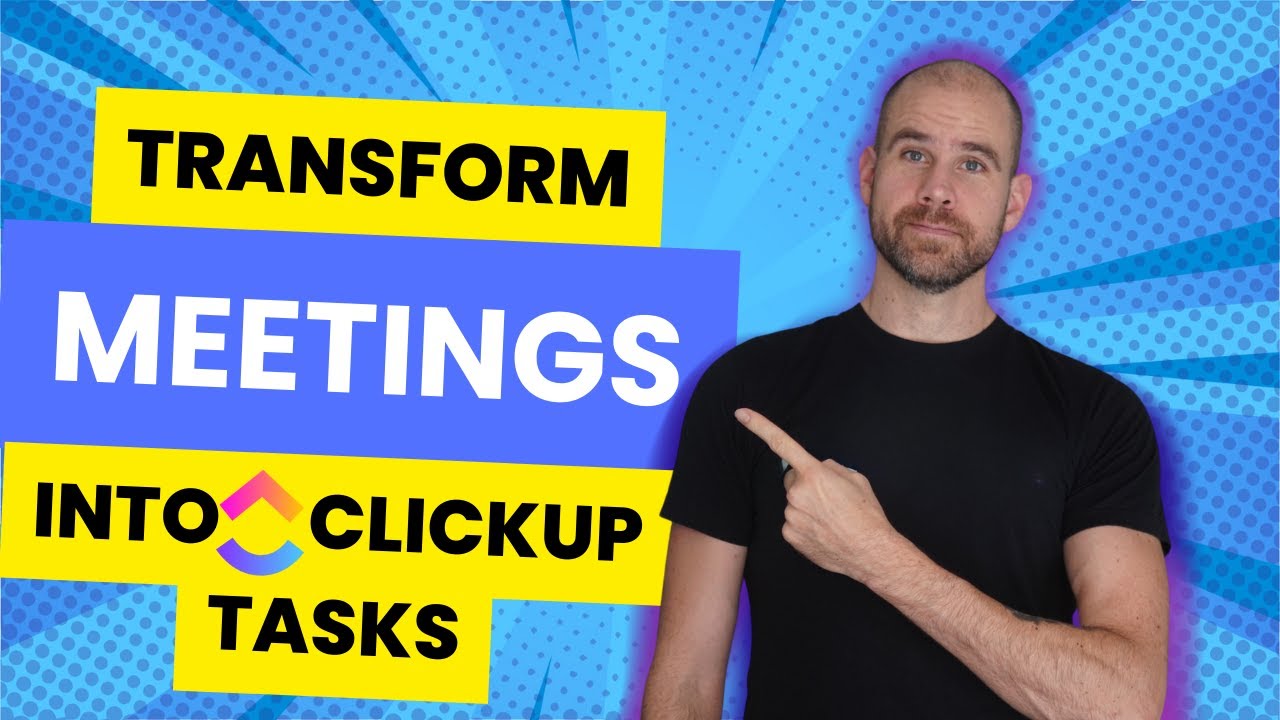 Save Hours Every Week! Transform AI Meeting Summaries into ClickUp Tasks - YouTube