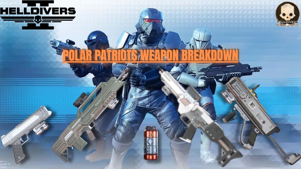 HellDivers 2 Polar Patriots Weapons Review - YouTube
