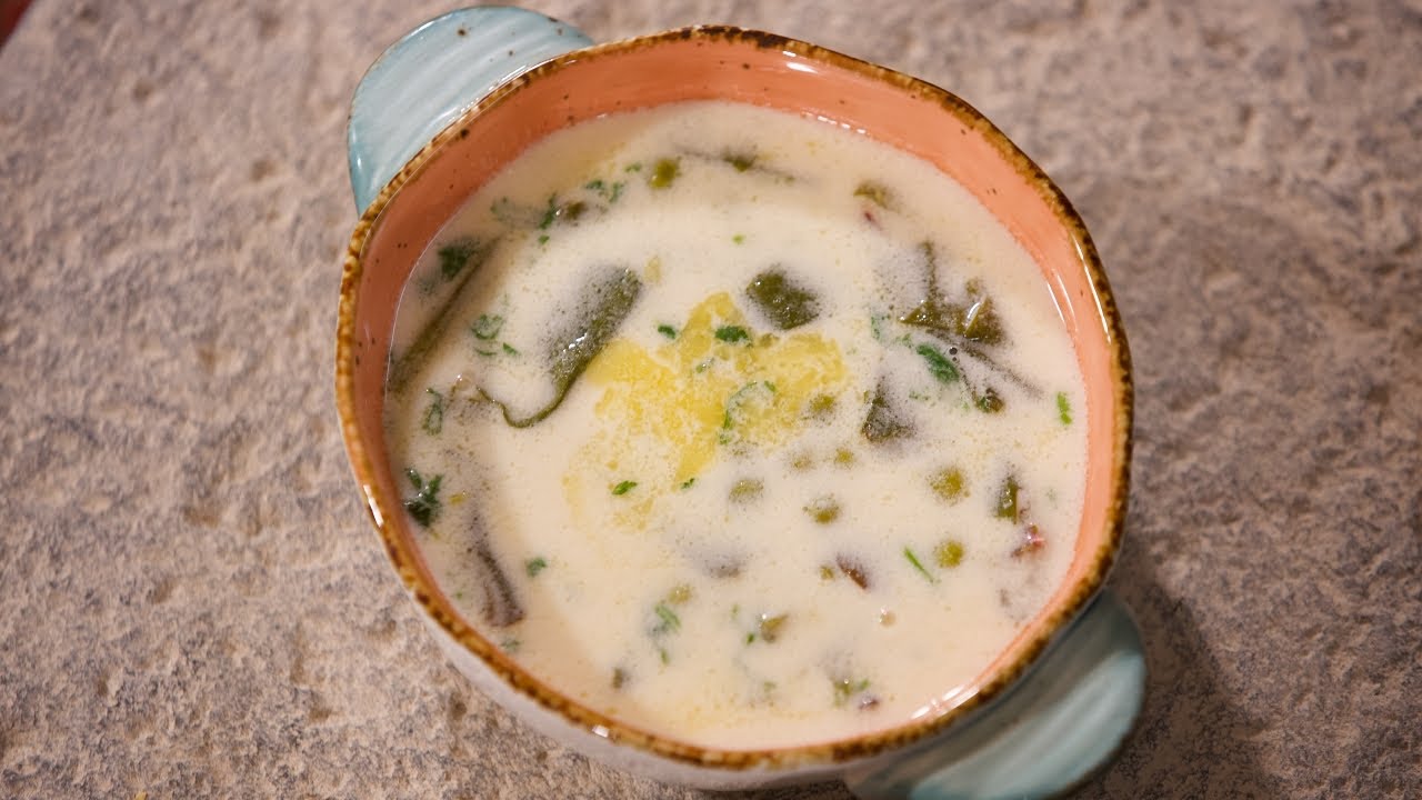 Yogurt Soup (Tanapur of Martuni) - YouTube