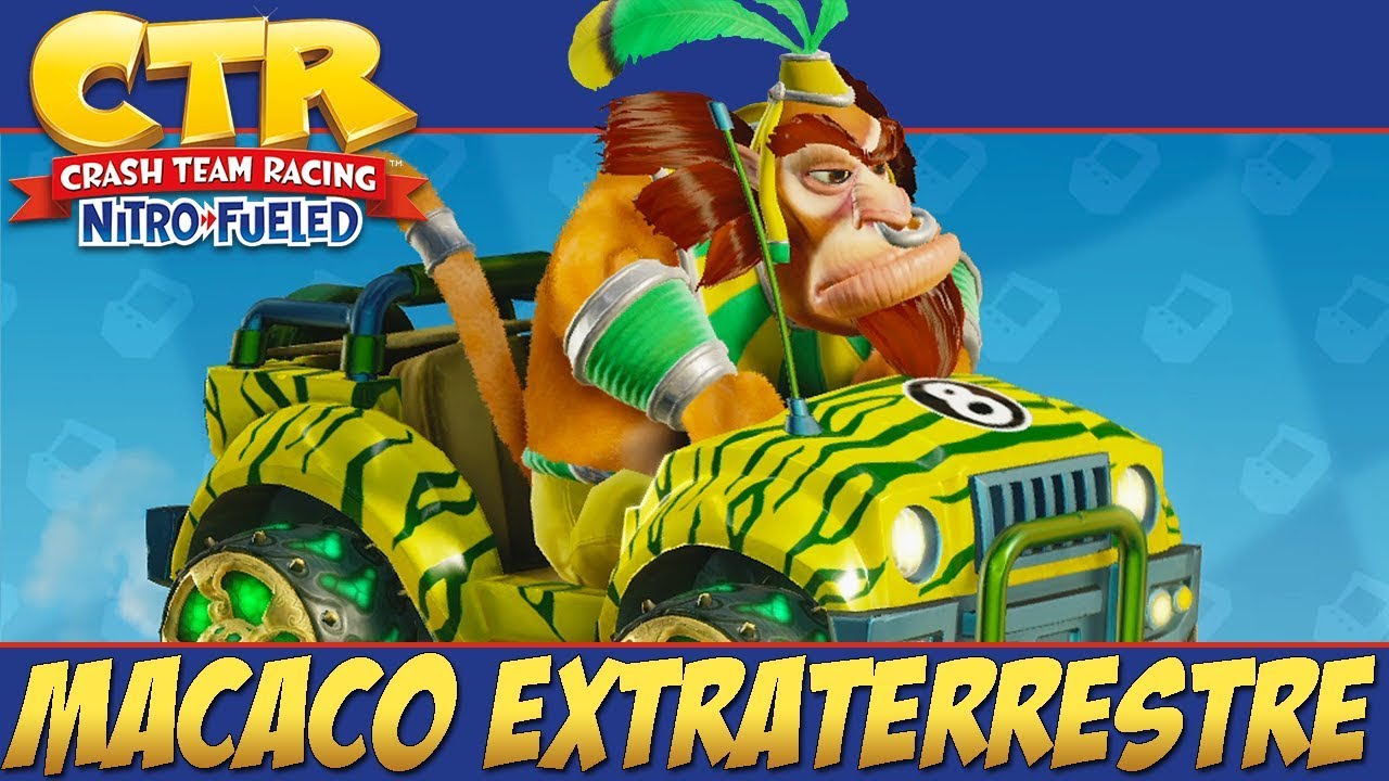 Crash Team Racing - Macaco Extraterrestre - YouTube