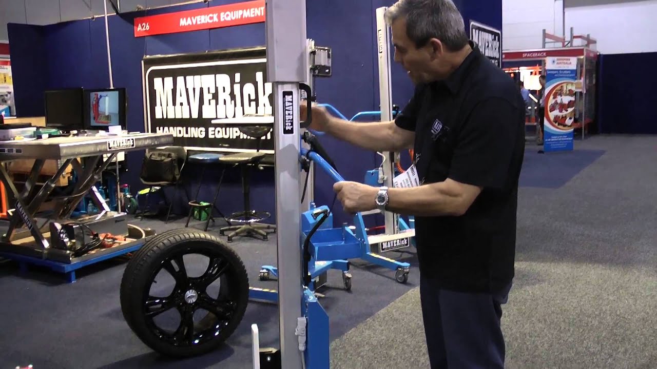 Maverick Equipment Demonstrates Custom Mini Stacker/Work Positioner ...