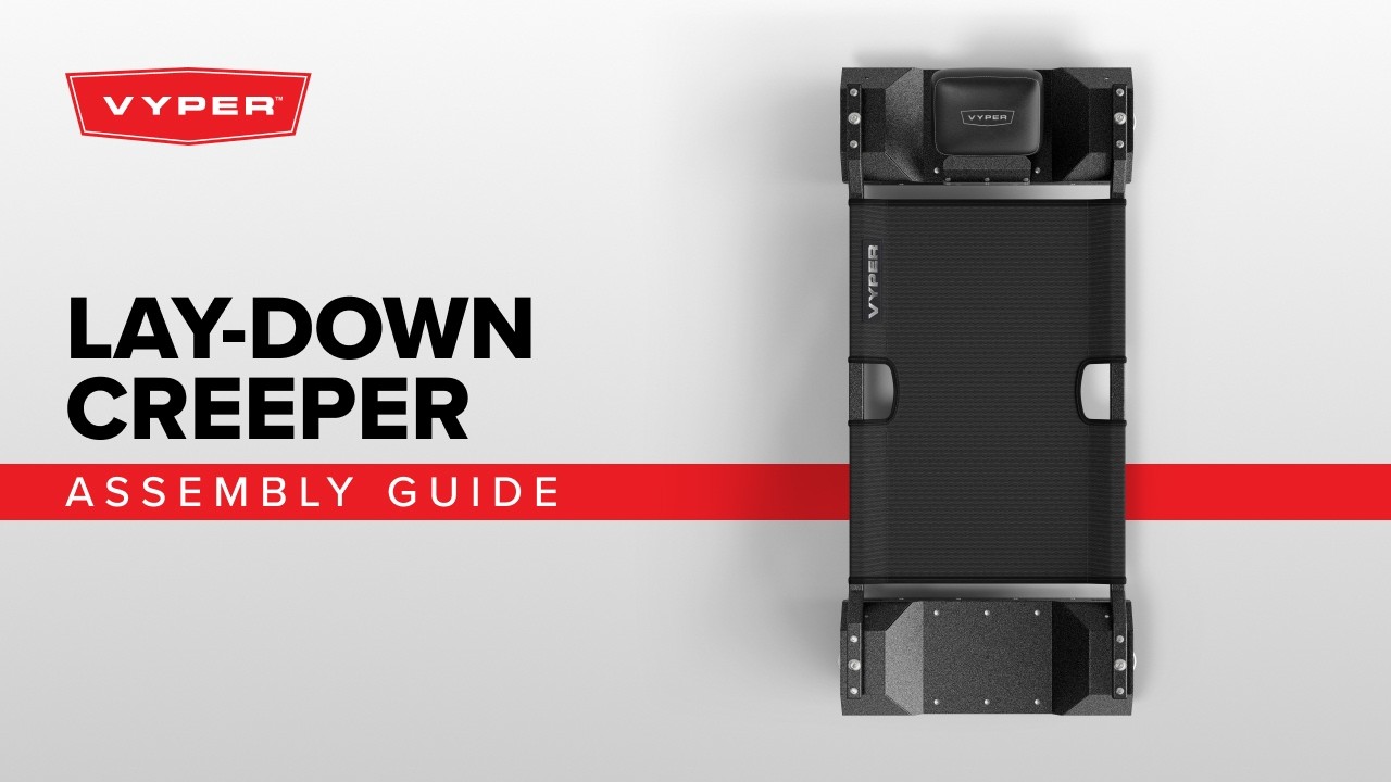 Lay-Down Creeper | Vyper Assembly Guide - YouTube