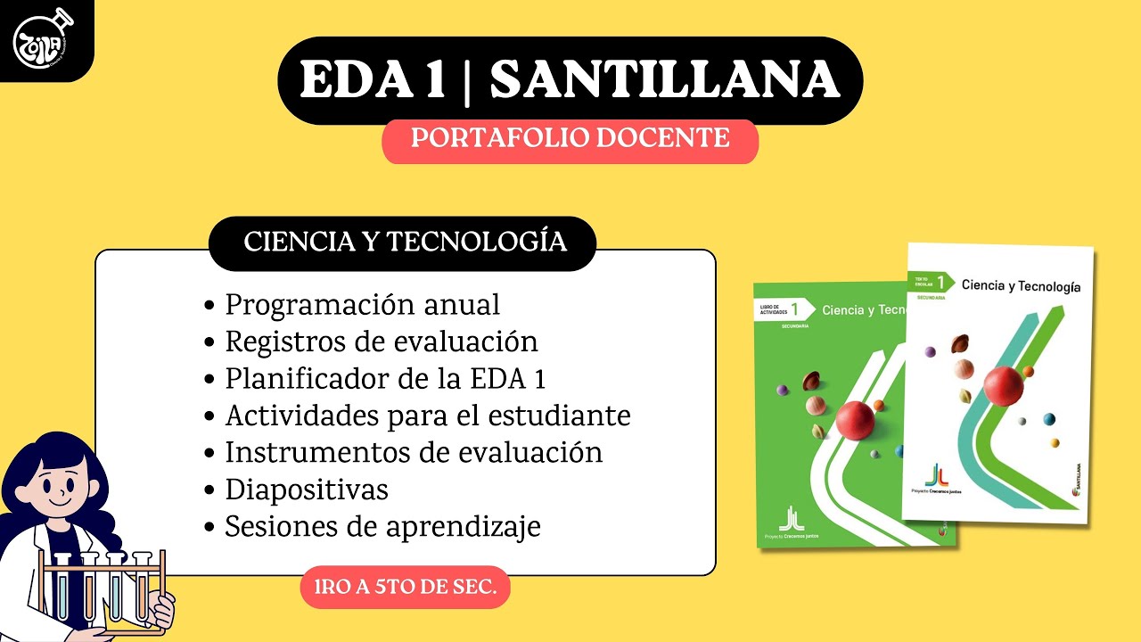 EDA 1 DE CYT DE 1RO A 5TO DE SECUNDARIA | 2023 CNEB - YouTube