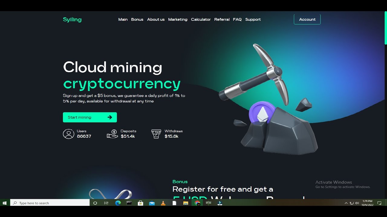 Free Tron Mining Site 2022 | Free Cloud Mining Site 2022 | Syiling.cc Best Crypto Mining Website ...