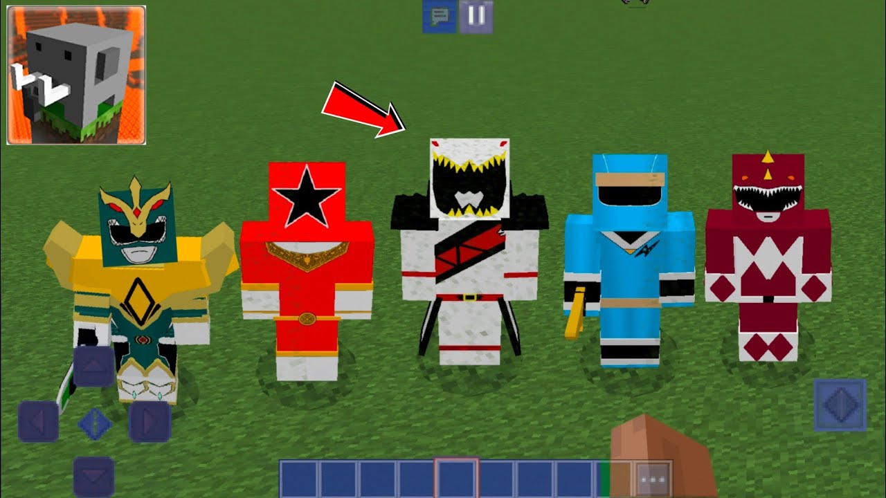 How to Spawn Power Rangers in Craftsman - YouTube