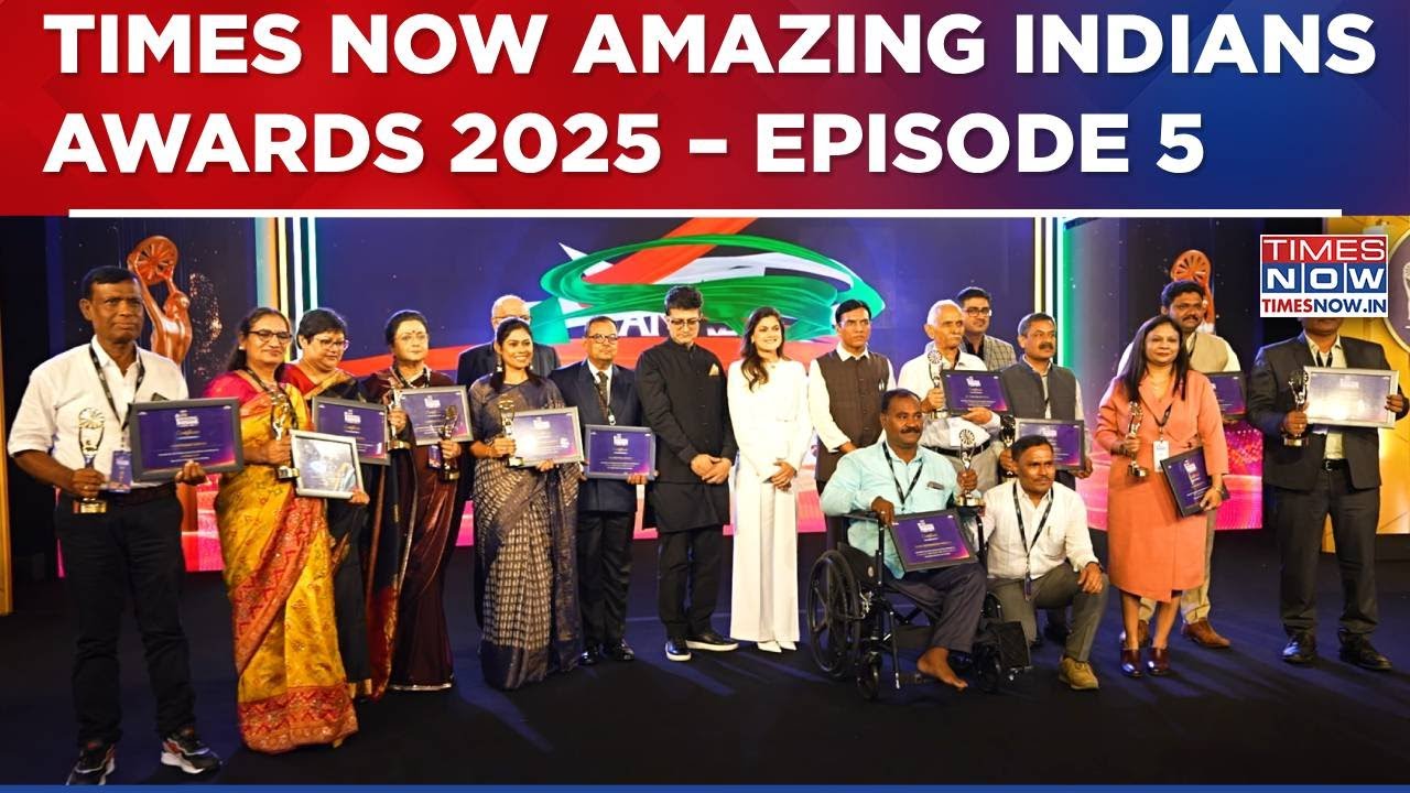 The Times Now Amazing Indians Awards 2025 – Episode 5 - YouTube