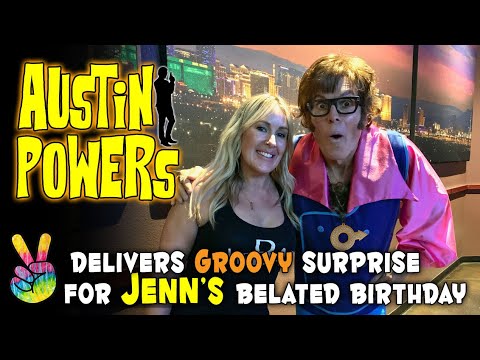 Austin Powers Delivers Groovy Surprise For Jenn - (PartyZams Singing ...