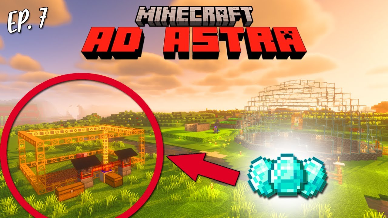 Ad Astra: Minecraft Space Series! Ep.7 - Mars Prep! - YouTube