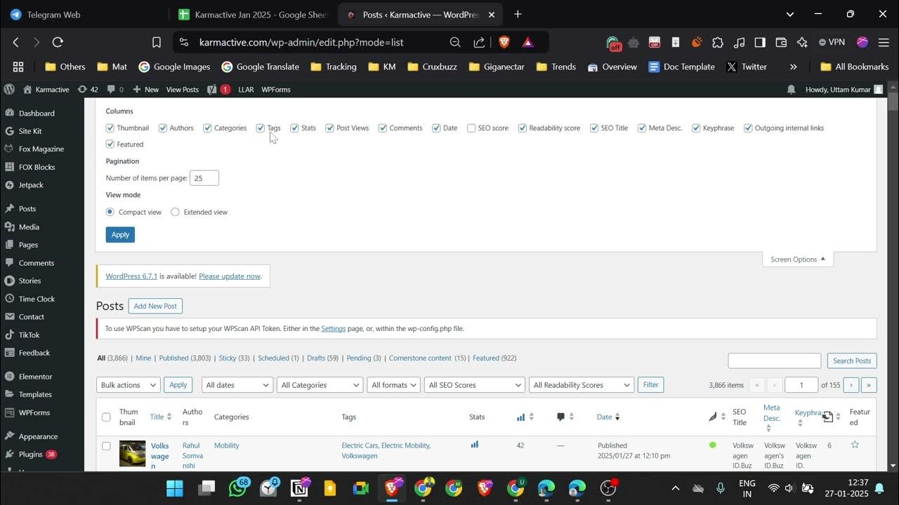 WordPress: All Posts Columns Sections - YouTube