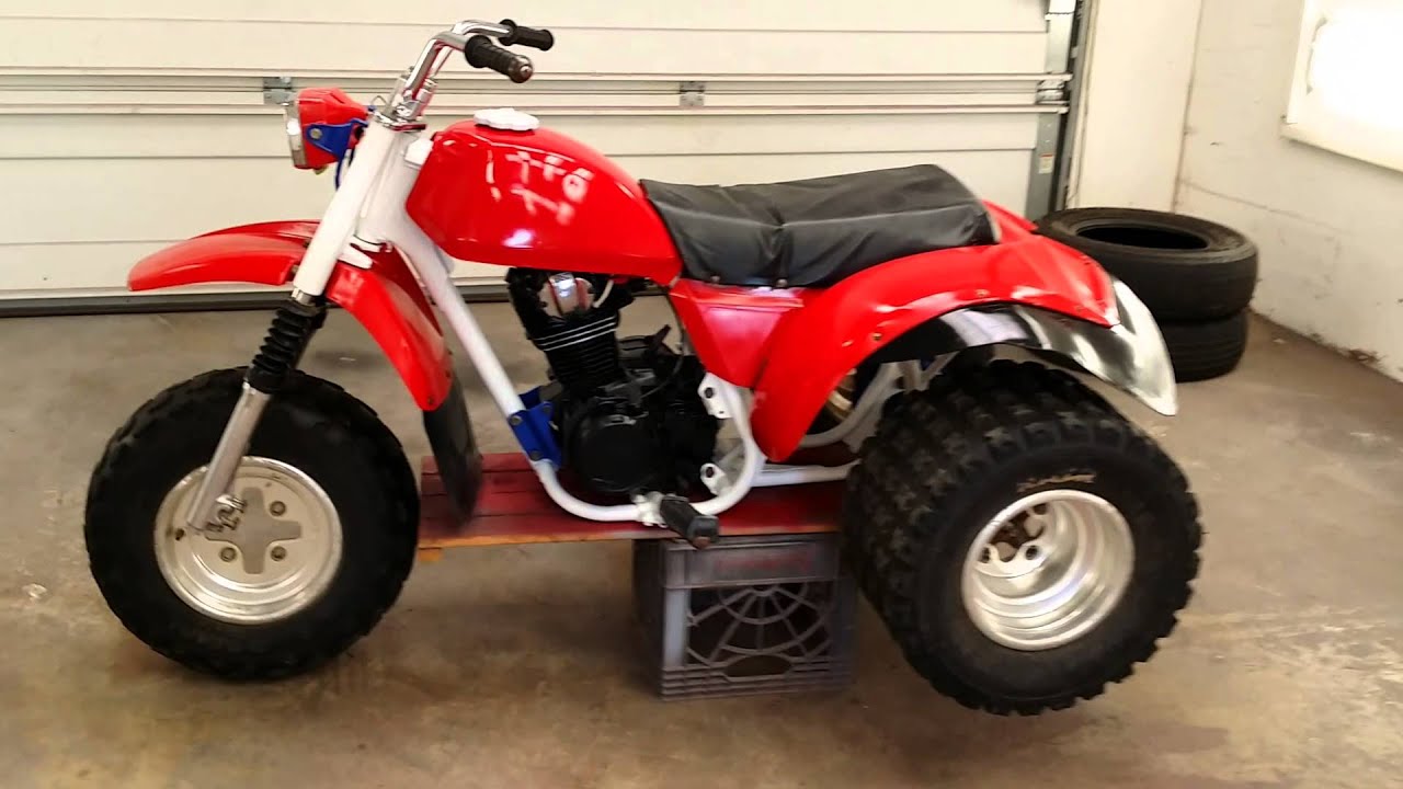 83' HONDA 185s MOTOR PAINTED PLASTICS DONE 015 - YouTube