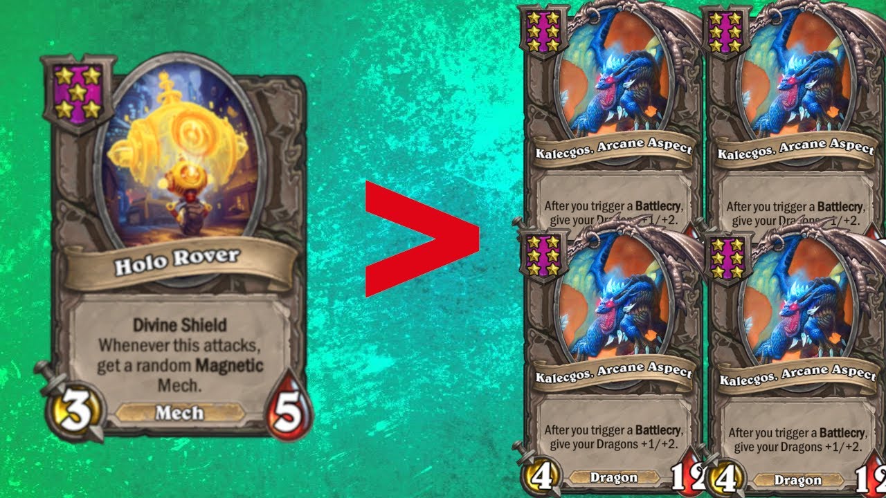 Holo Rover can CARRY any Comp??? (Hearthstone Battlegrounds) - YouTube