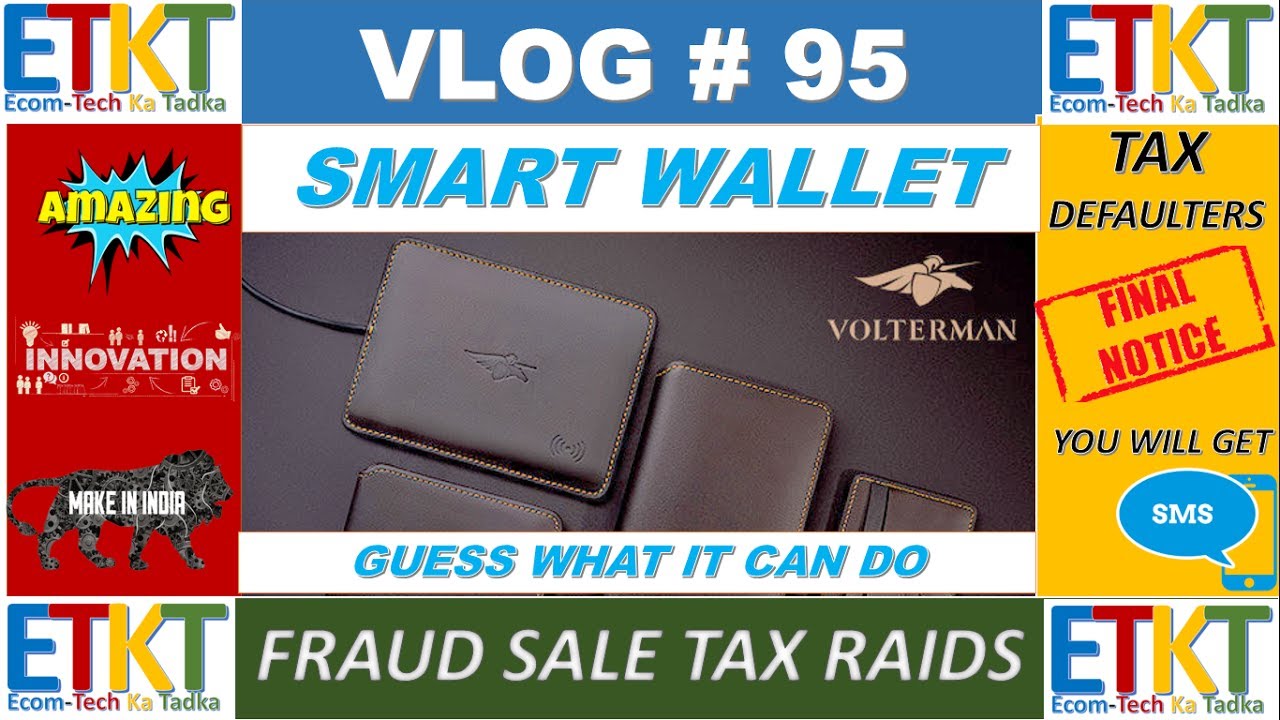 Vlog # 95 Fraud Sale Tax Raids,Wallet@15000,Top 5 Marketplaces, New ...